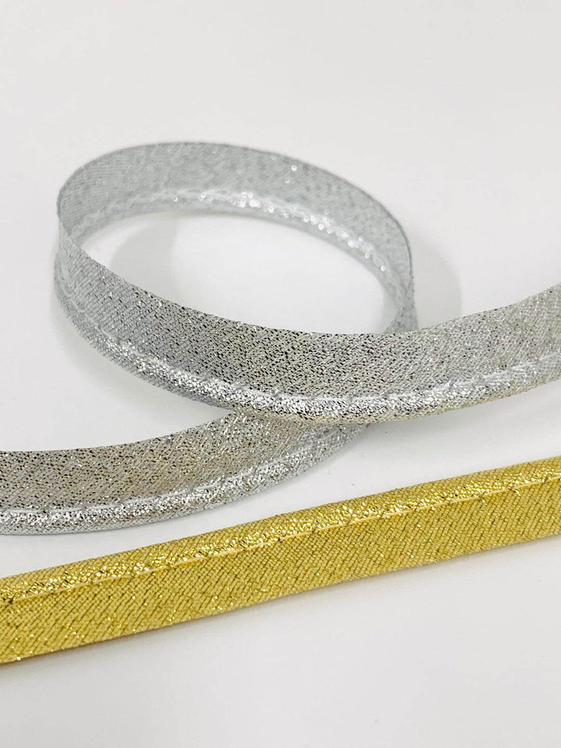 Metallic Insertion Piping, 9mm, Gold/Silver – ALFA-G Haberdashery